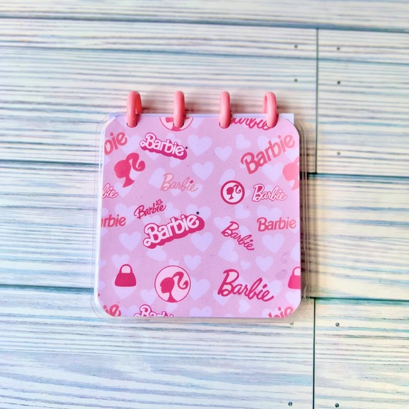 Hand Crafted | Office | Barbie Notes Notepad Notebook | Poshmark